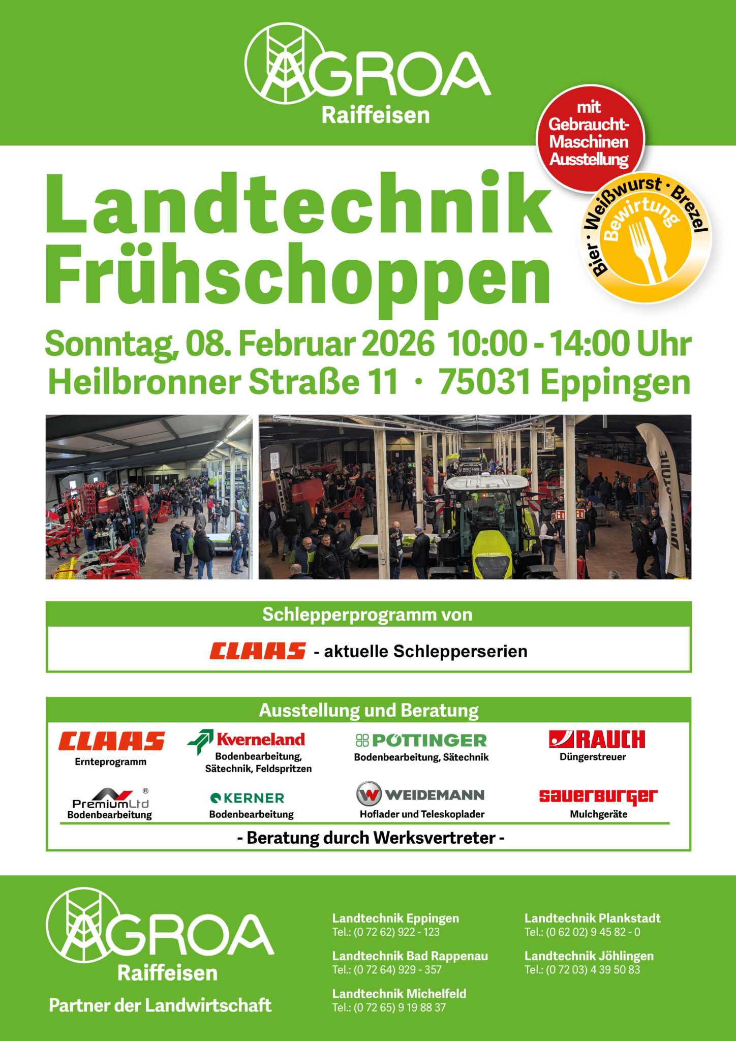 Frühschoppen – AGROA Raiffeisen